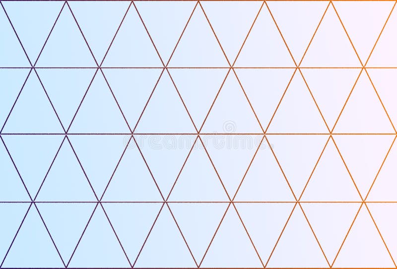 Pattern of Several Triangles of a Blue Color Stock Illustration ...