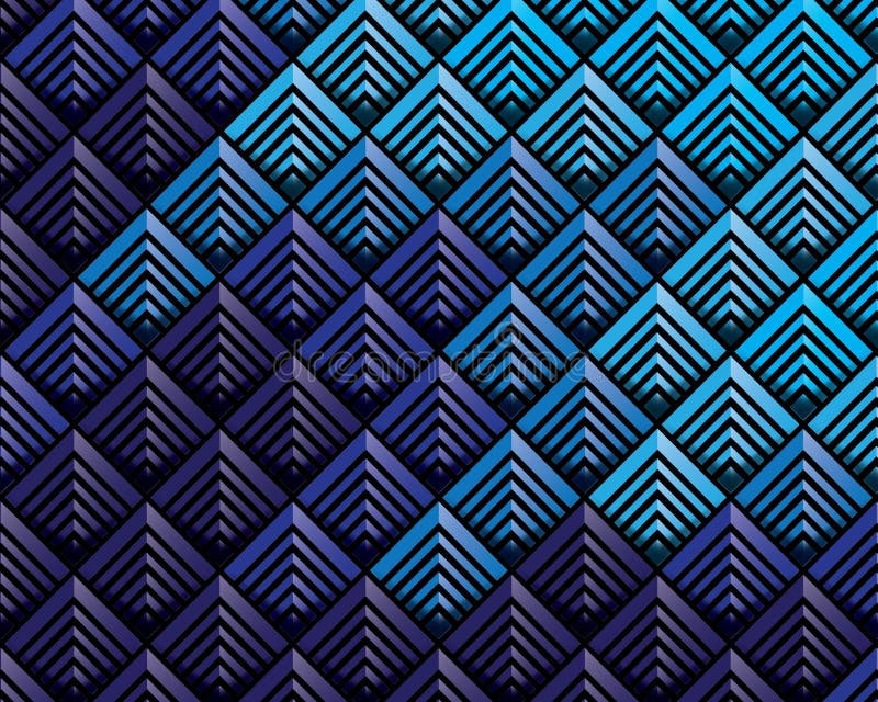 Blue Shape Pattern Abstract Background Vector Design Stock Vector ...