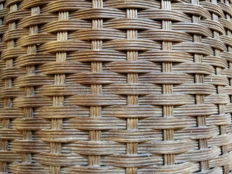 A Pattern, Shape and Texture of a Rattan Chair Craft Stock Image ...