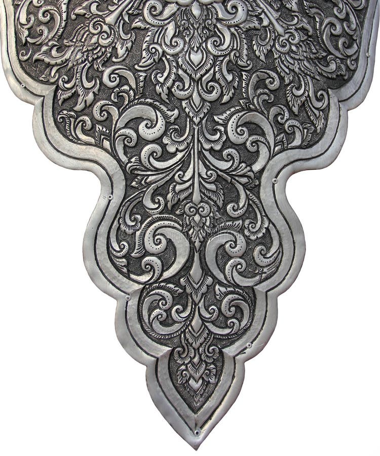 Silver carve. stock image. Image of gallery, metal, asian - 45649827