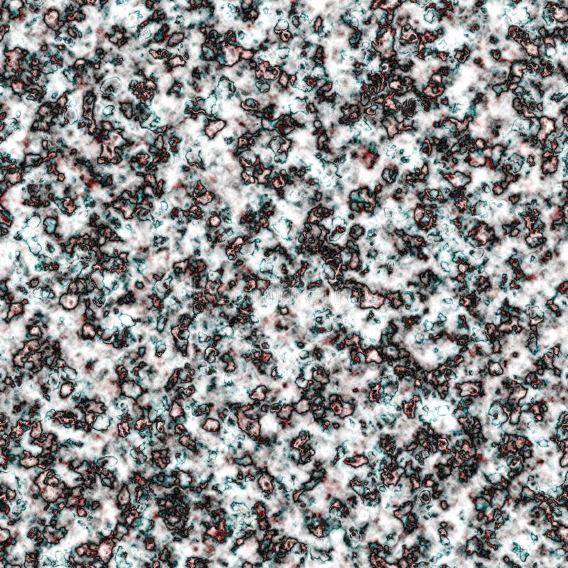 Seamless Drawn Texture with Colored Spots and Veins. Stock Illustration ...