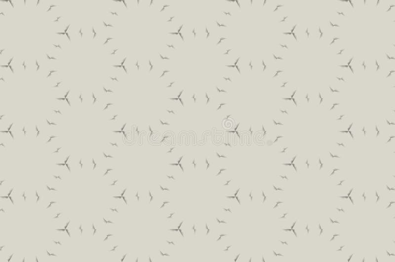 A Pattern of Small Shapes is Shown in a Gray Background Stock ...