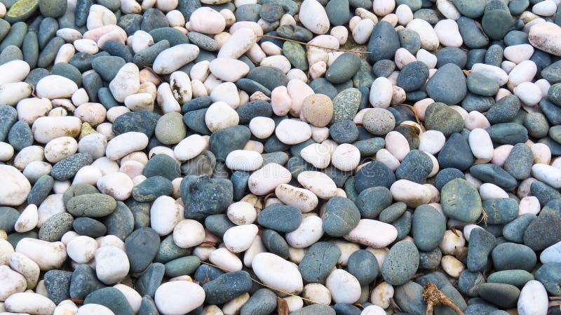 Pattern of Small Stones at the Garden. Decoration and Interior Design ...