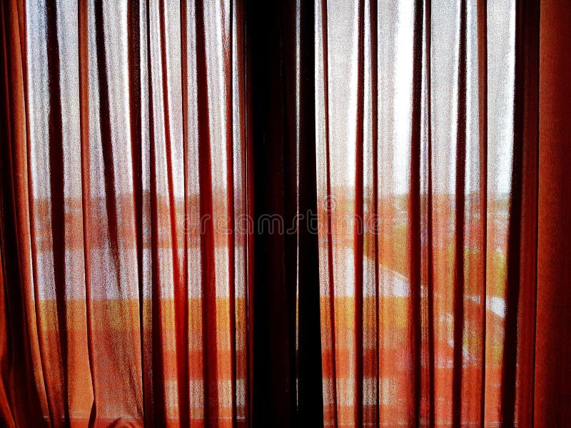 Pattern of Soft Red Curtain, Fabric or Cotton Hanging for Background ...
