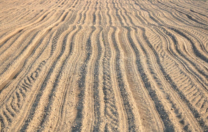 Wavy Soil after Plowing stock image. Image of detail - 146739025