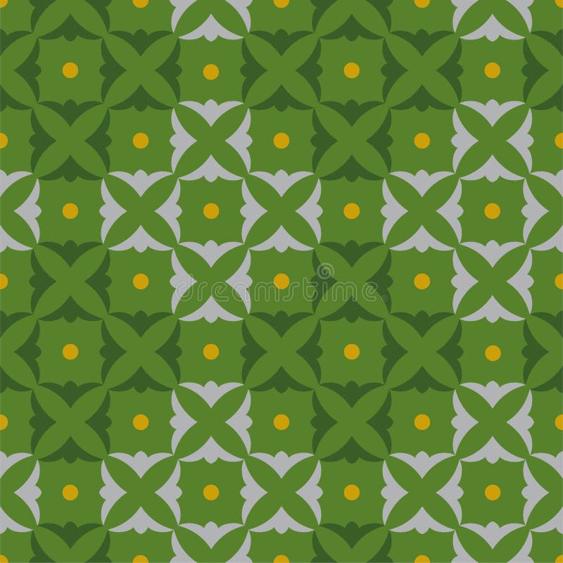 Pattern Squares Shamrocks, Green Stock Vector - Illustration of ...