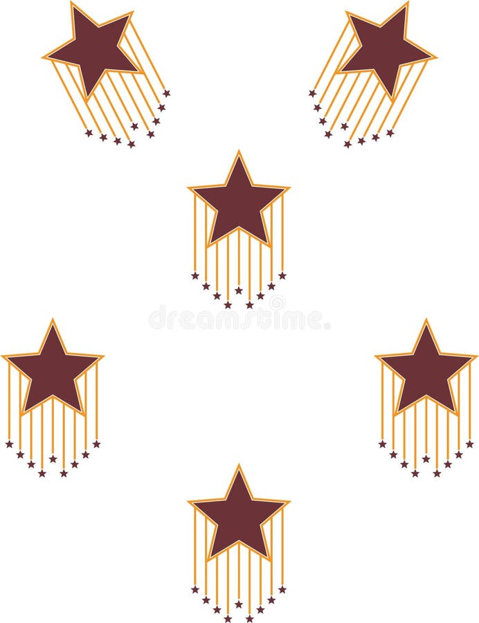Pattern Star Design for Textile Printing. Abstract Pattern Stock Vector ...