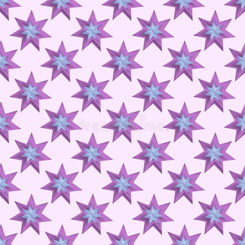 The Pattern of Stars Purple-blue Colors for Design of Packing or ...