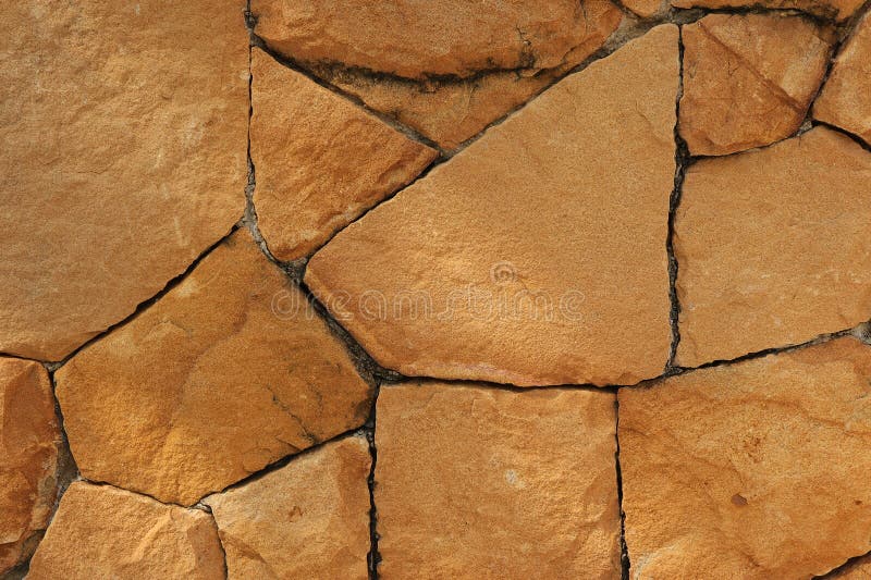 Pattern of Stone Wall Background. Wall Made of Stones of Different ...