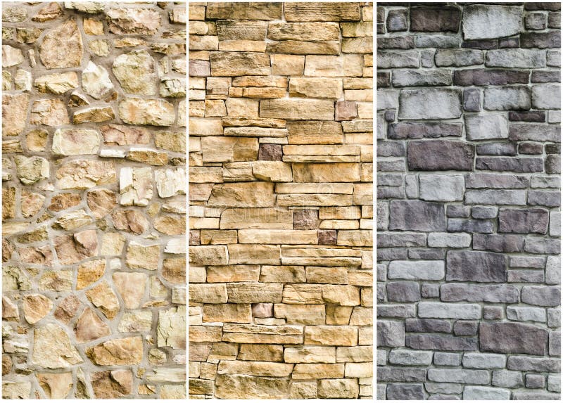Honey-coloured Stone Wall Background Stock Photo - Image of background ...