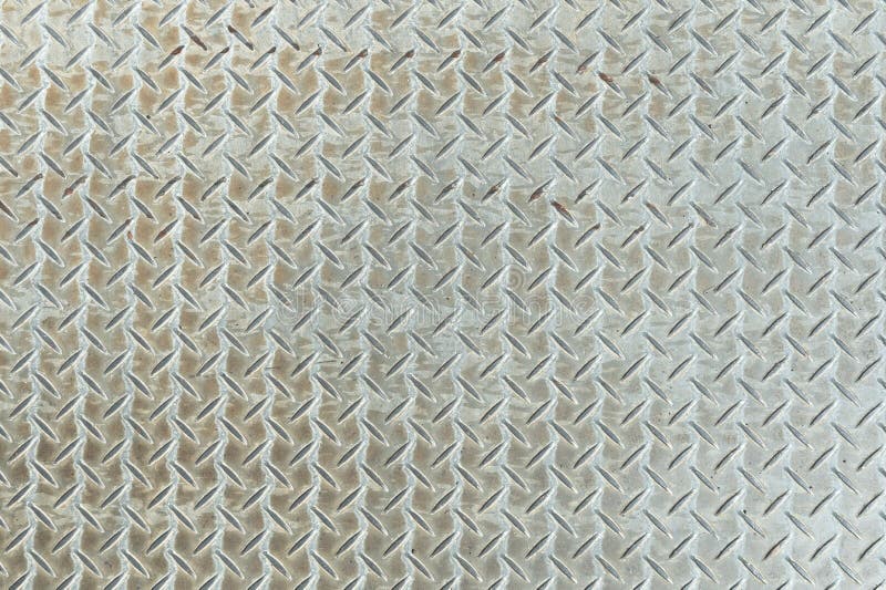 Pattern Style of Steel Floor for Background Stock Photo - Image of ...