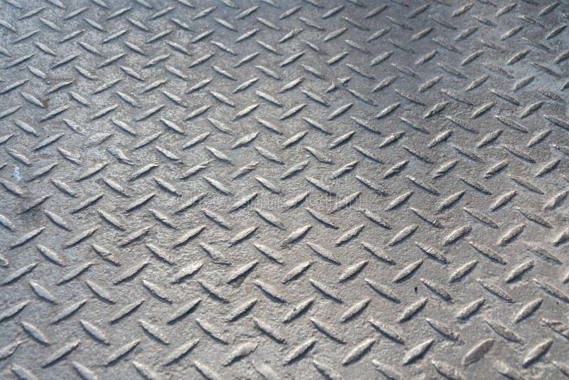 Pattern Style of Steel Floor for Background Stock Photo - Image of gray ...