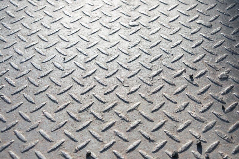 Pattern Style of Steel Floor for Background Stock Photo - Image of ...