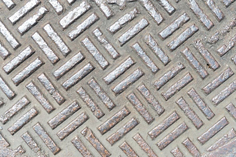 Pattern Style of Steel Floor for Background Stock Photo - Image of gray ...