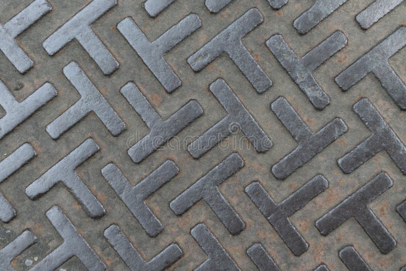 Pattern Style of Steel Floor for Background Stock Image - Image of ...