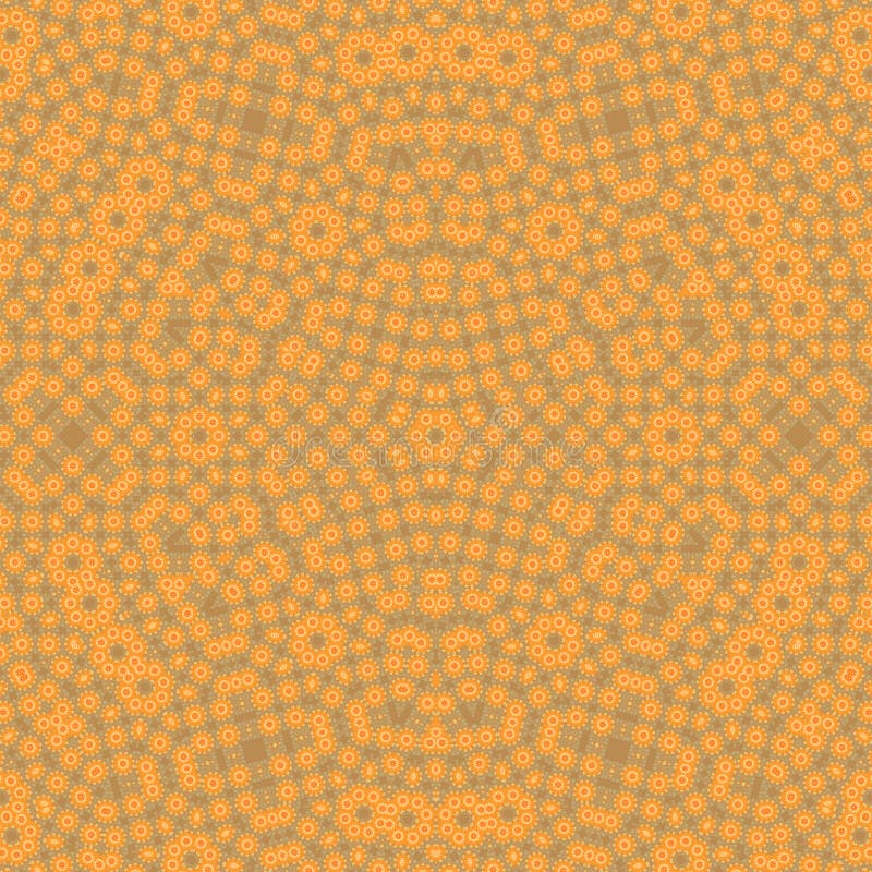 Pattern. Stylish Orange Abstract Texture. Repeating Geometric Tiles ...