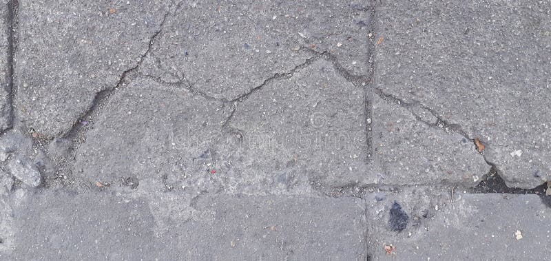 Broken Patterns on the Road Surface Stock Photo - Image of patterns ...