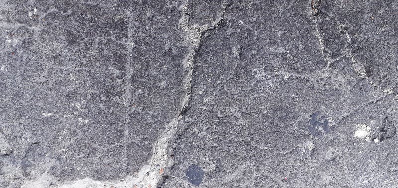 Broken Patterns on the Road Surface Stock Image - Image of path ...