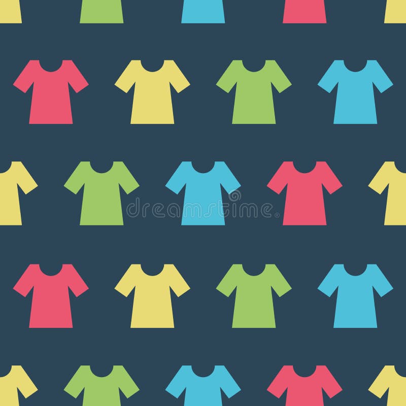 Simple Vector Illustration with Ability To Change. Pattern with T ...