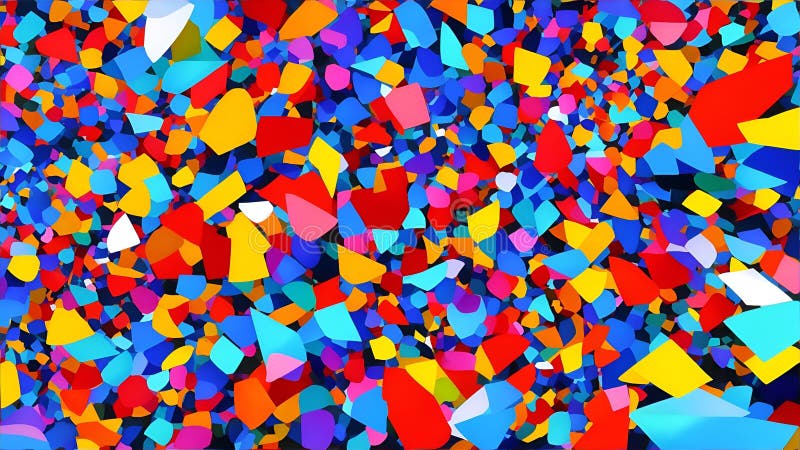 Pattern Tangle Many Object AI Art Image Stock Illustration ...