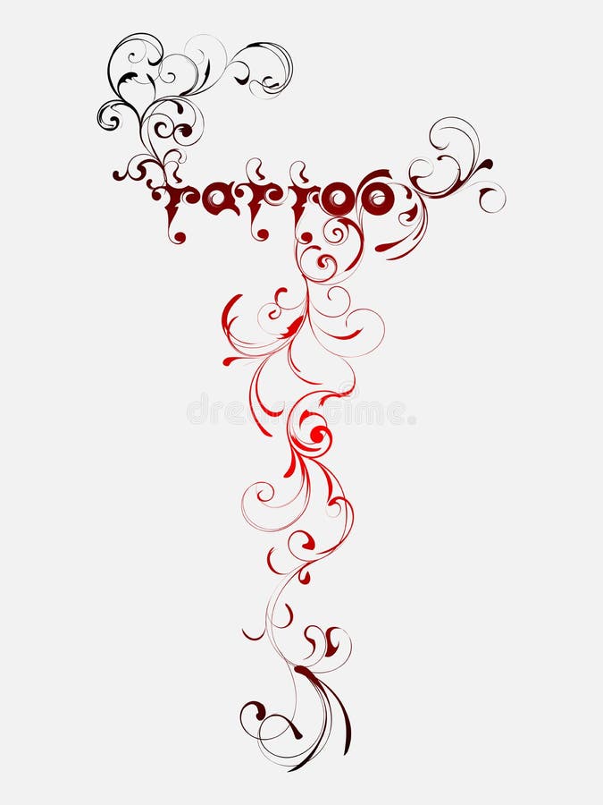 Pattern tattoo stock vector. Illustration of pattern, leaf - 4254583