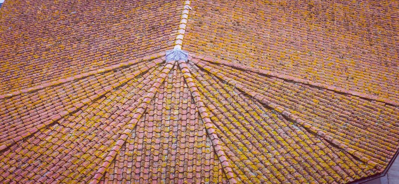 Pattern Terracotta Roof Italy Stock Photo - Image of design, november ...