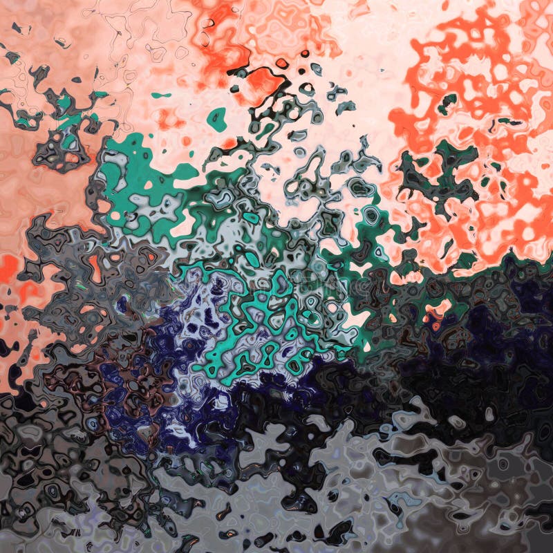 Pattern Texture Background Acrylic Paint Splotch Liquid Effect - Color ...