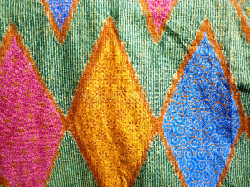 Pattern Texture of General Traditional Textile Stock Photo - Image of ...