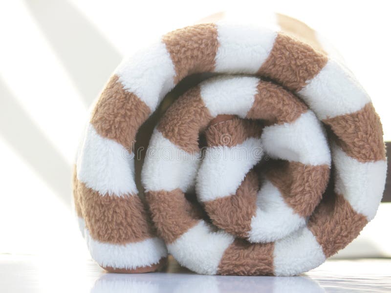 Pattern and Texture of Soft Fur Towel. Stock Image - Image of towel ...