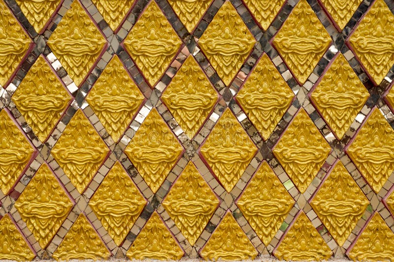 Pattern thai art,relief stock photo. Image of pattern - 42470152