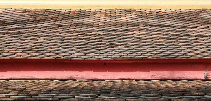 Pattern of Thai Temple Roof Stock Photo - Image of building, abstract ...
