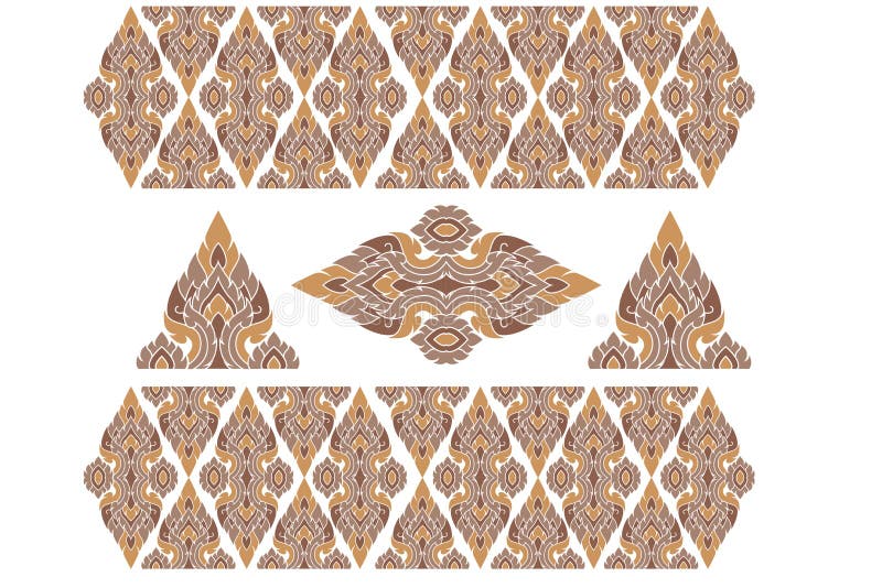 Pattern Thailand stock vector. Illustration of light - 41465547