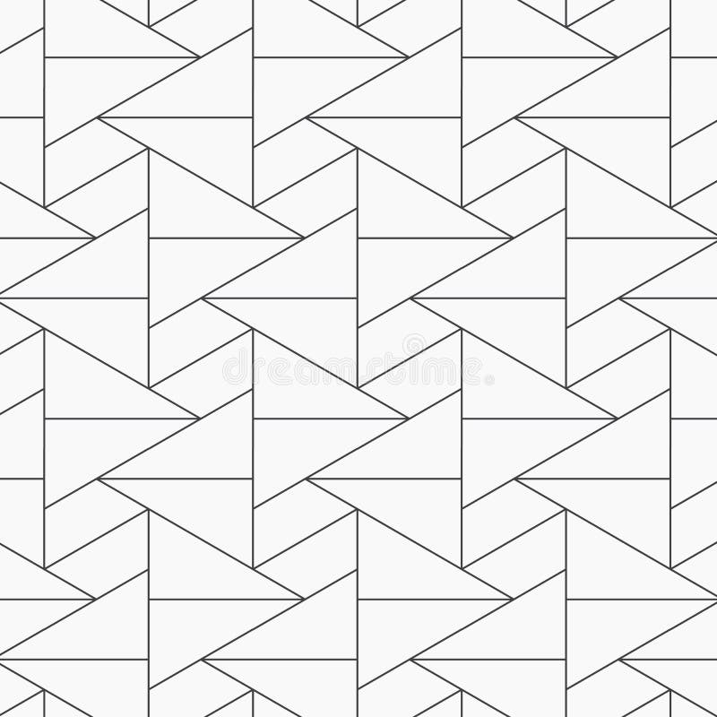 Pattern with Thin Lines Triangles Repeating with Poligons and Geometric ...