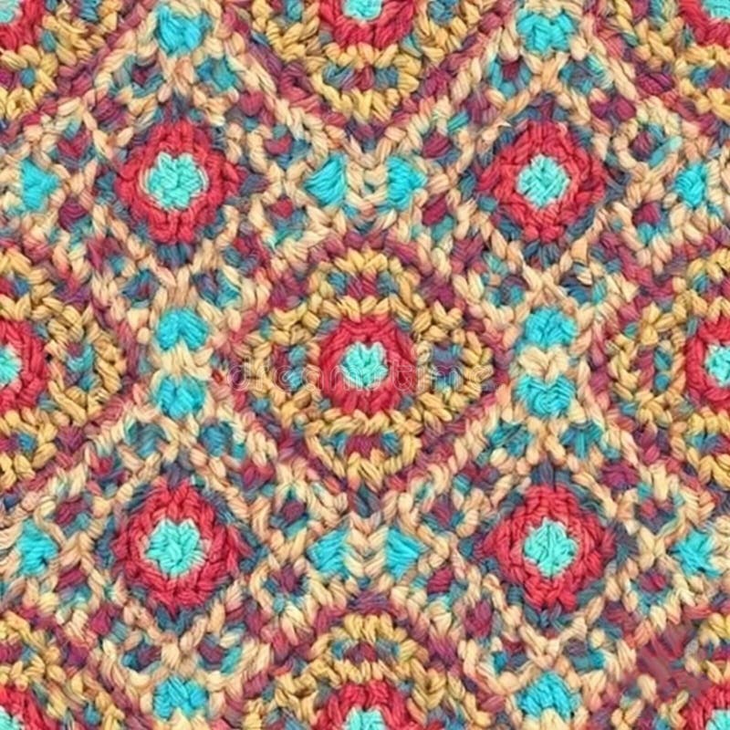 The Pattern of Threads for Knitting is Made in the Form of Weaving ...