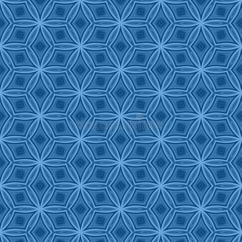 Pattern in Trendy Blue Color Stock Illustration - Illustration of cover ...