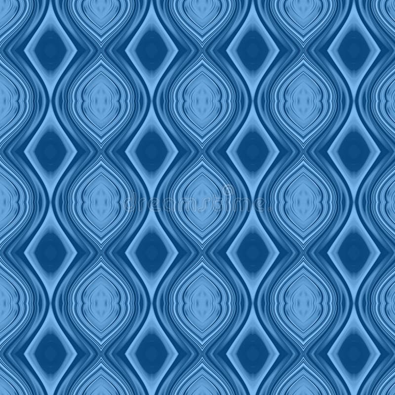 Pattern in Trendy Blue Color Stock Illustration - Illustration of ...
