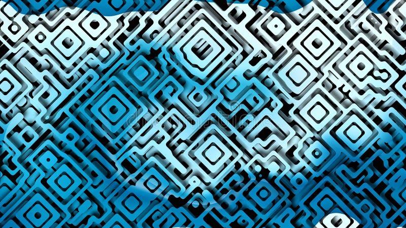 Pattern Turquoise Line Background Beautiful Elegant Illustration ...