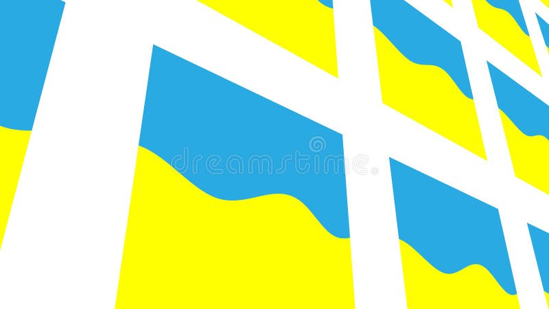 Pattern from the Ukrainian Flag Stock Illustration - Illustration of ...