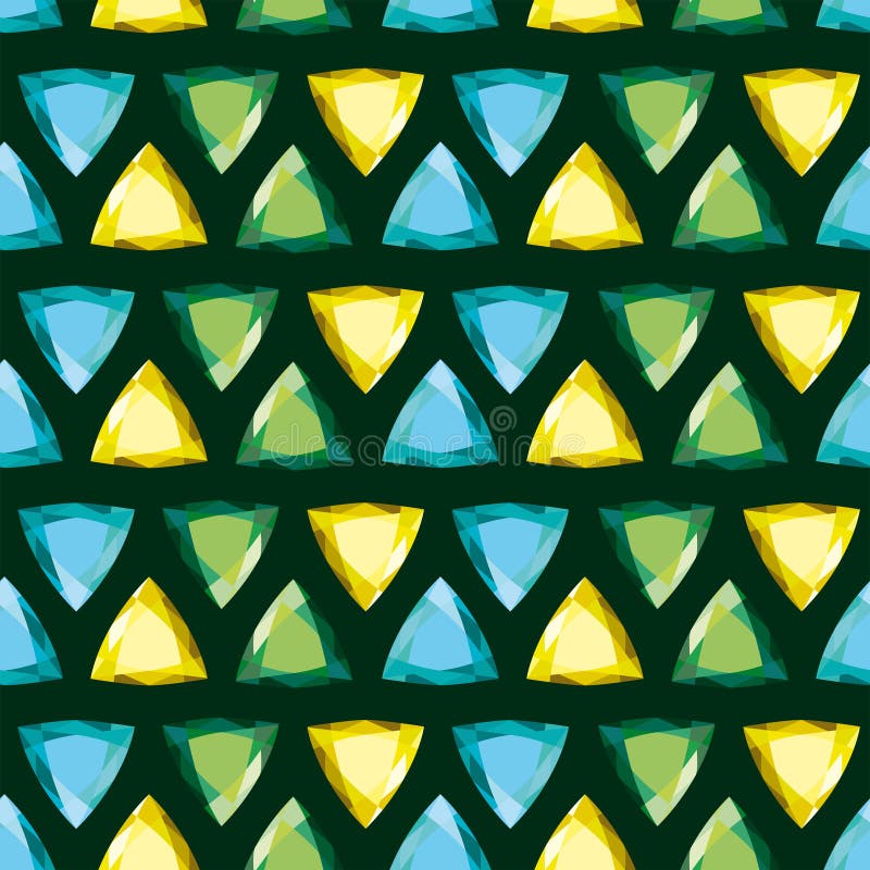 Various Triangular Gemstones Stock Illustrations – 10 Various ...