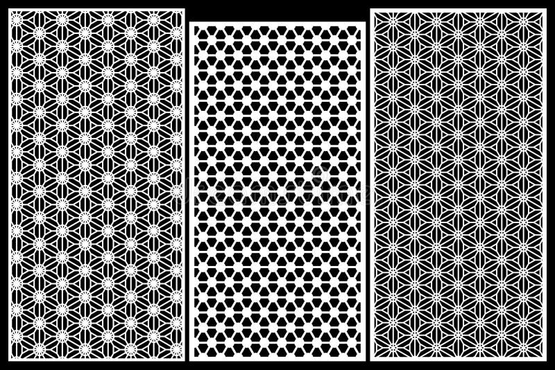 Jali Pattern Design Modern Model Vector Stock Vector - Illustration of ...