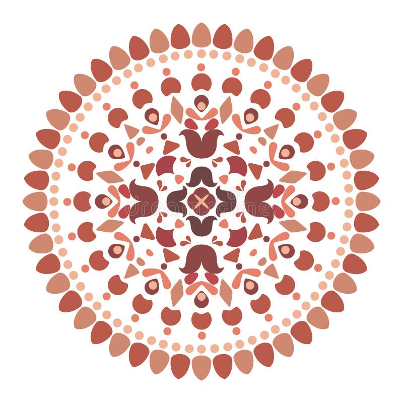 Pattern Vector Illustration Calm and Elegant Artwork with Blooming ...