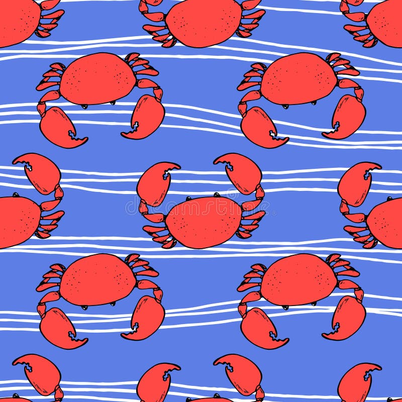Blue Crab Line Drawing Stock Illustrations – 397 Blue Crab Line Drawing ...