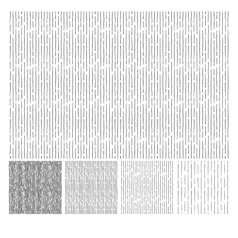 Pattern of Vertical Hatching Grunge Texture Stock Vector - Illustration ...