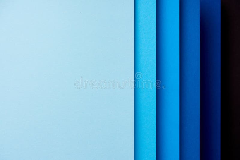 Pattern of Vertical Overlapping Paper Sheets in Blue Stock Image ...