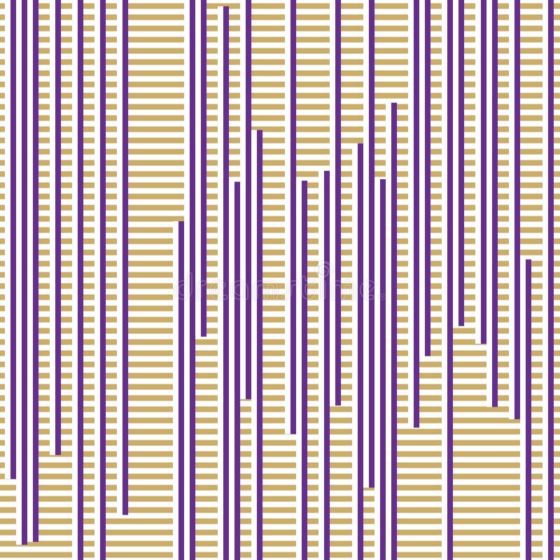 Pattern with Vertical Violet Streaks, Modern Stylish Image. Stock ...