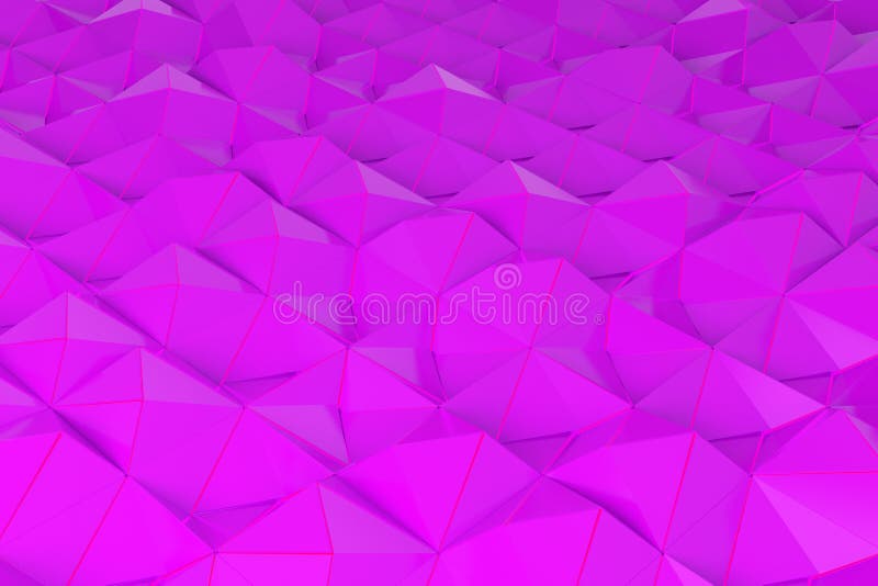 Pattern of Violet Pyramid Shapes Stock Illustration - Illustration of ...
