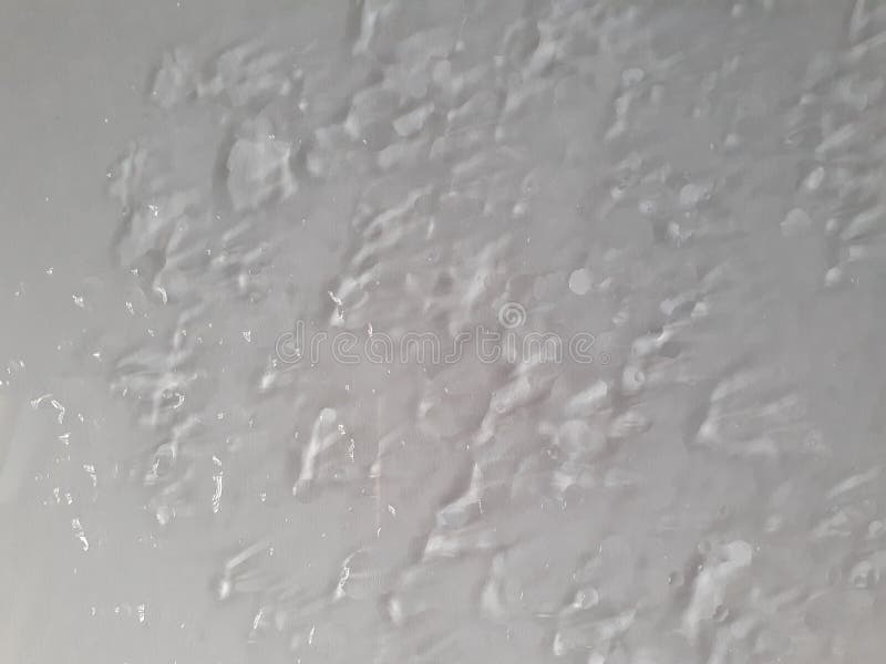 Water Drop Pattern on a Glass and Gray Background Stock Photo - Image ...