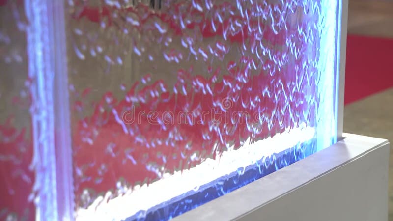 Water Keeps Circulating Inside Acrylic Panels Projecting a Healing Vibe ...