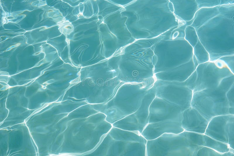 A Pattern on the Water in the Swimming Pool Stock Photo - Image of ...
