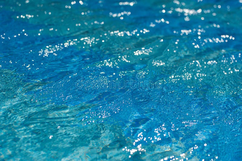 Pattern Water Texture in a Swimming Pool Stock Image - Image of ...